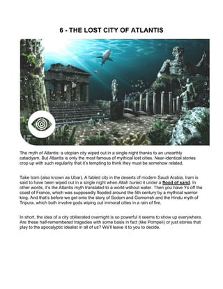 Universal myths | PDF