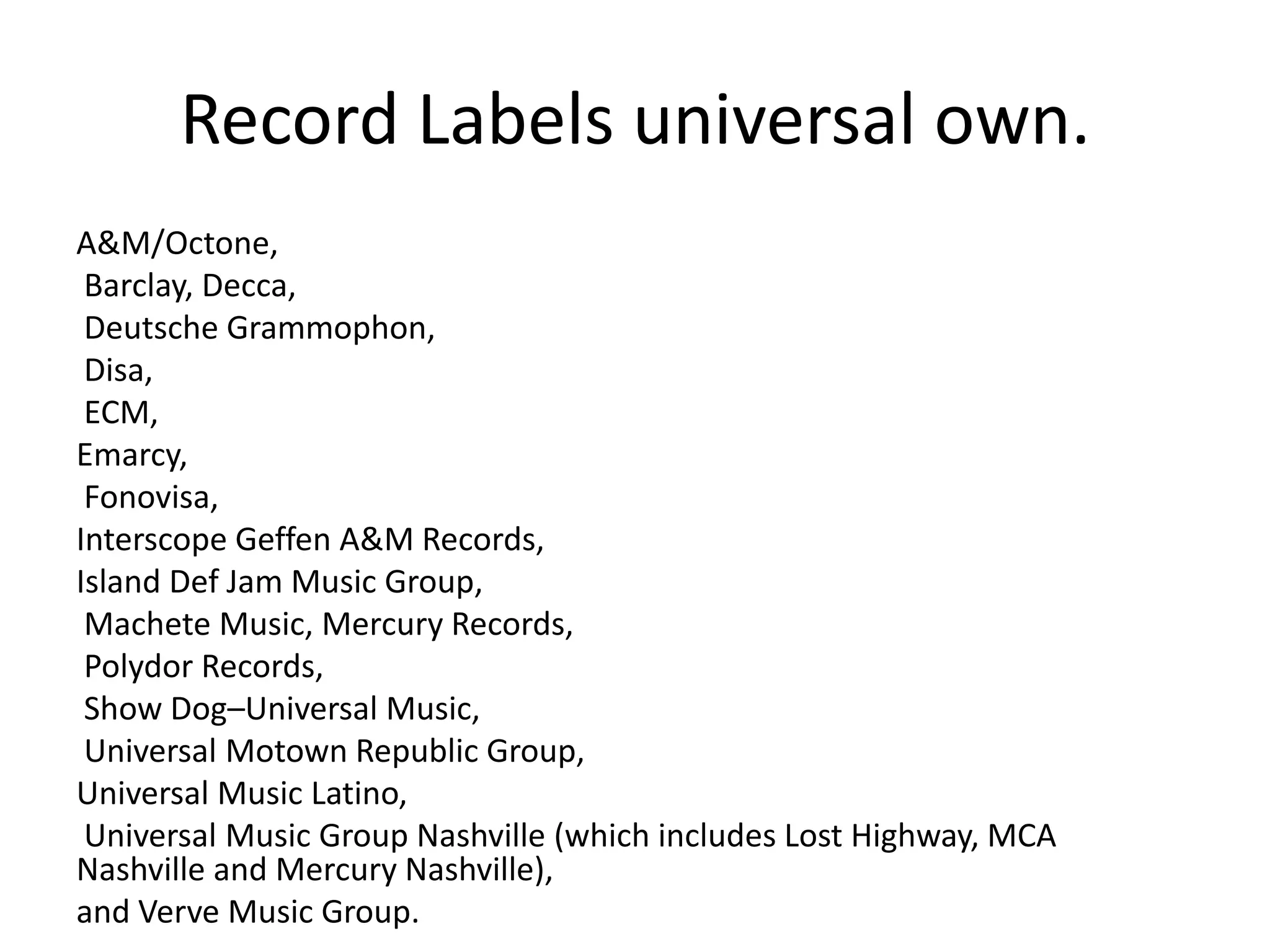 Universal powerpoint | PPT