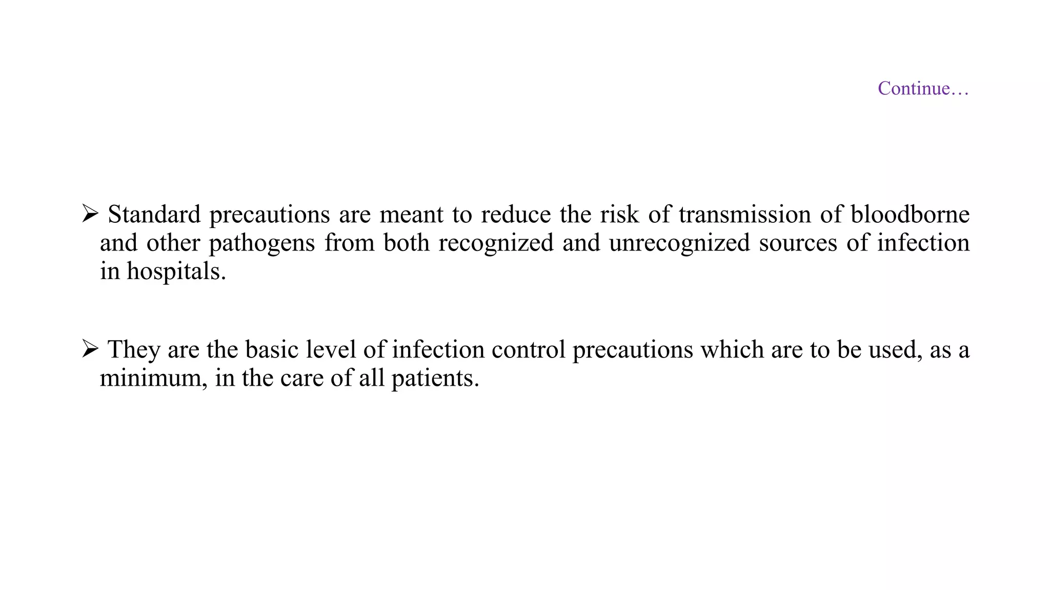 Universal precaution | PPTX