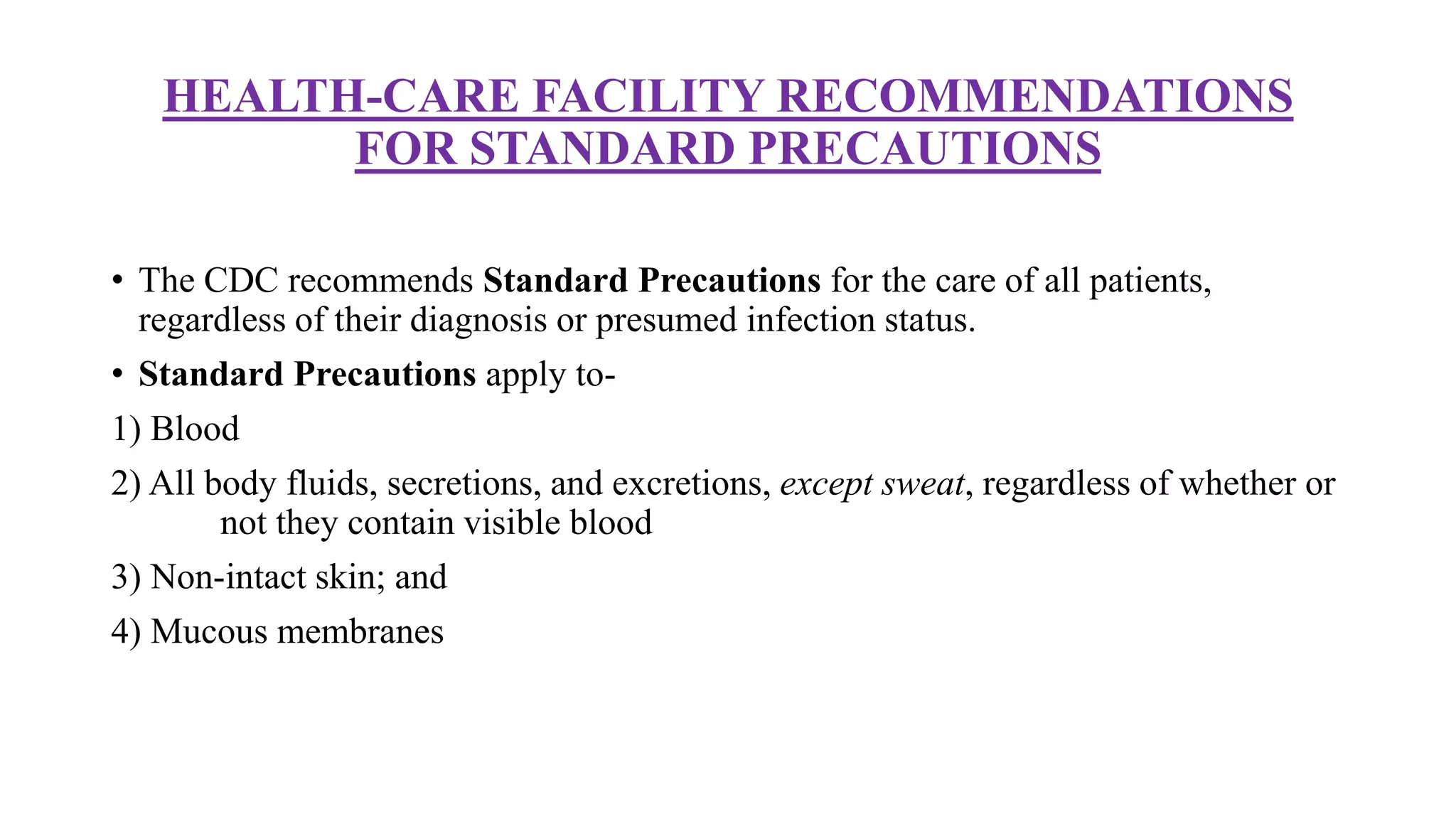 Universal precaution | PPTX