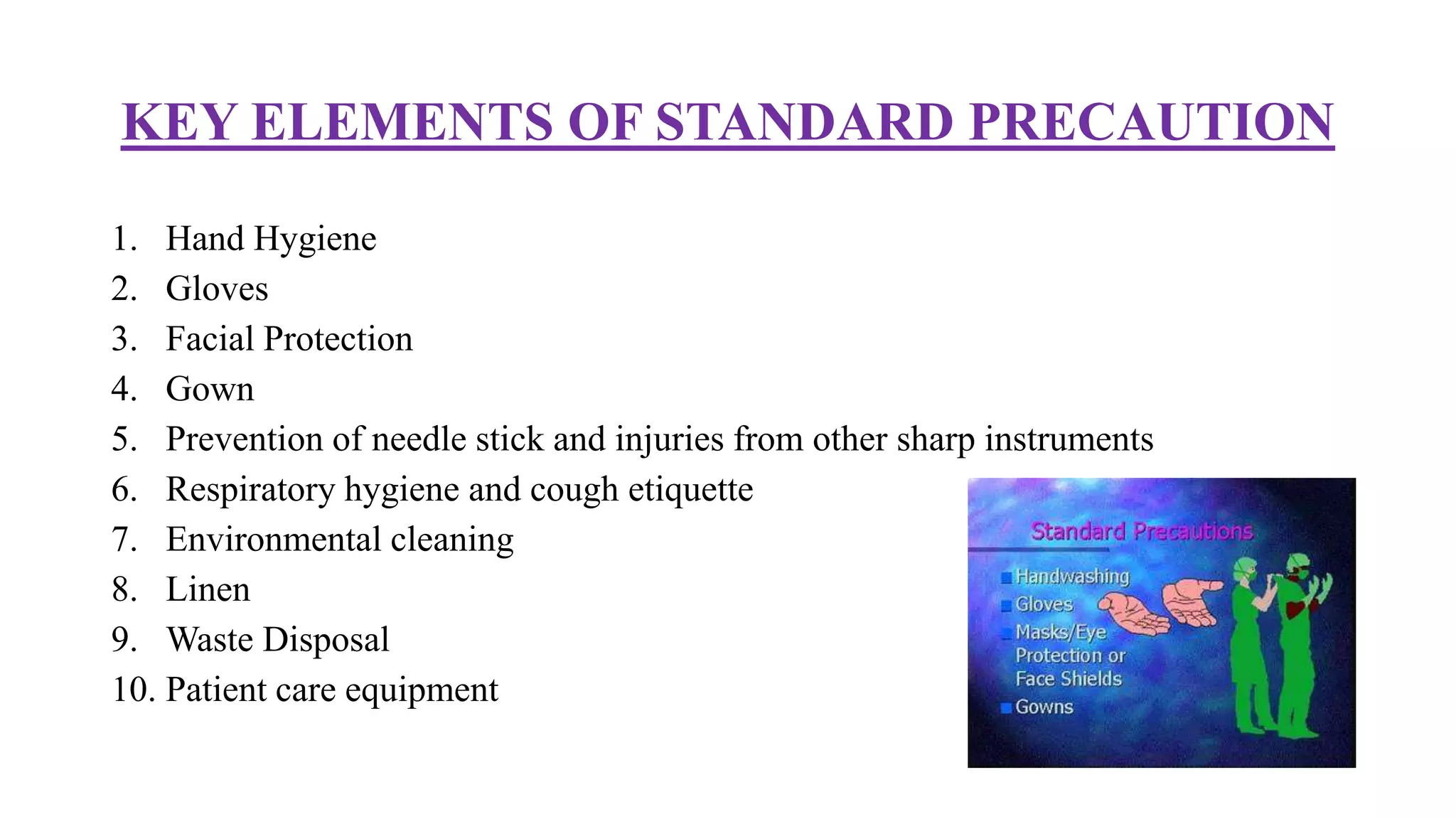 Universal precaution | PPTX