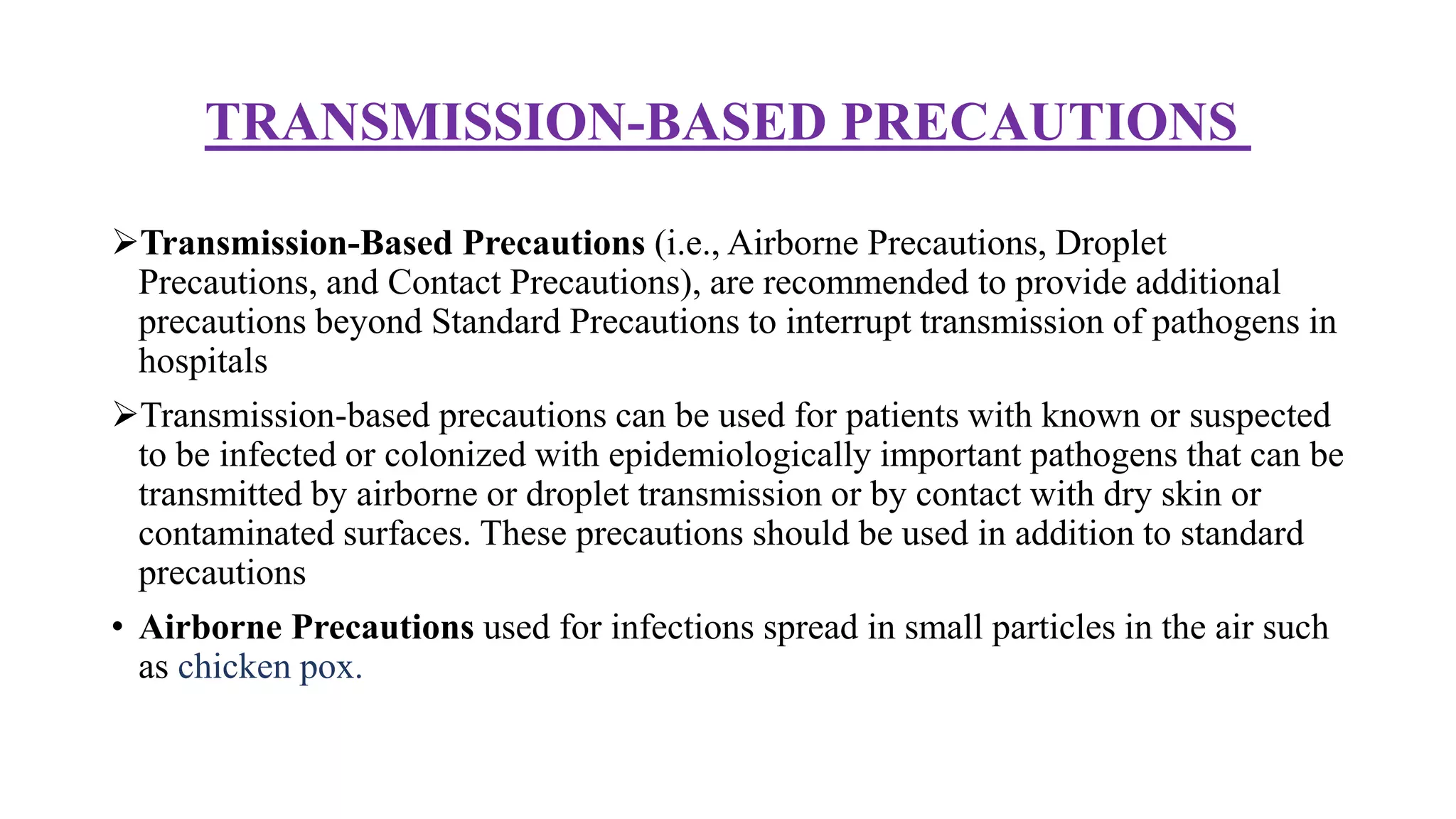 Universal precaution | PPTX