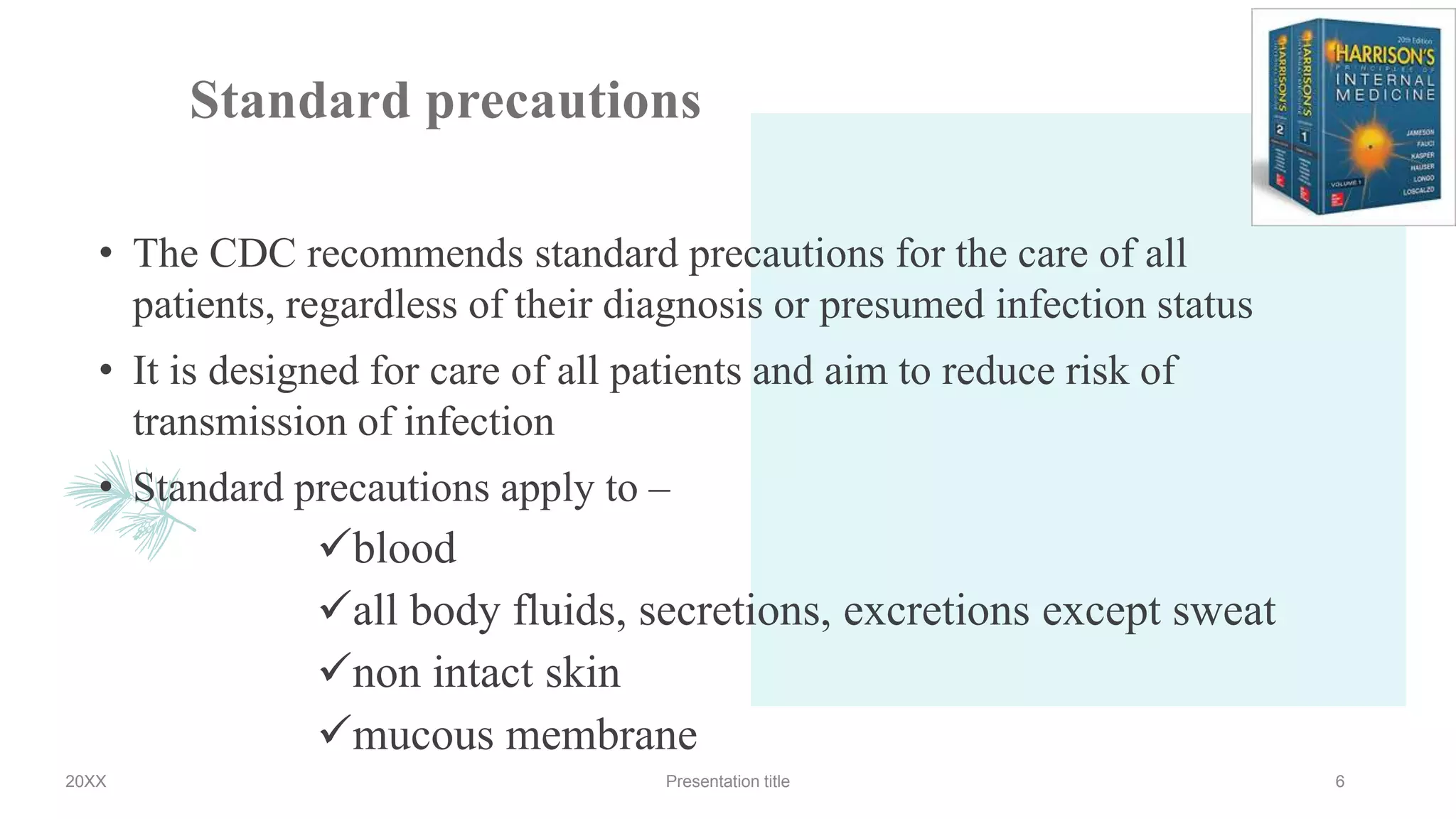 Universal precautions | PPTX