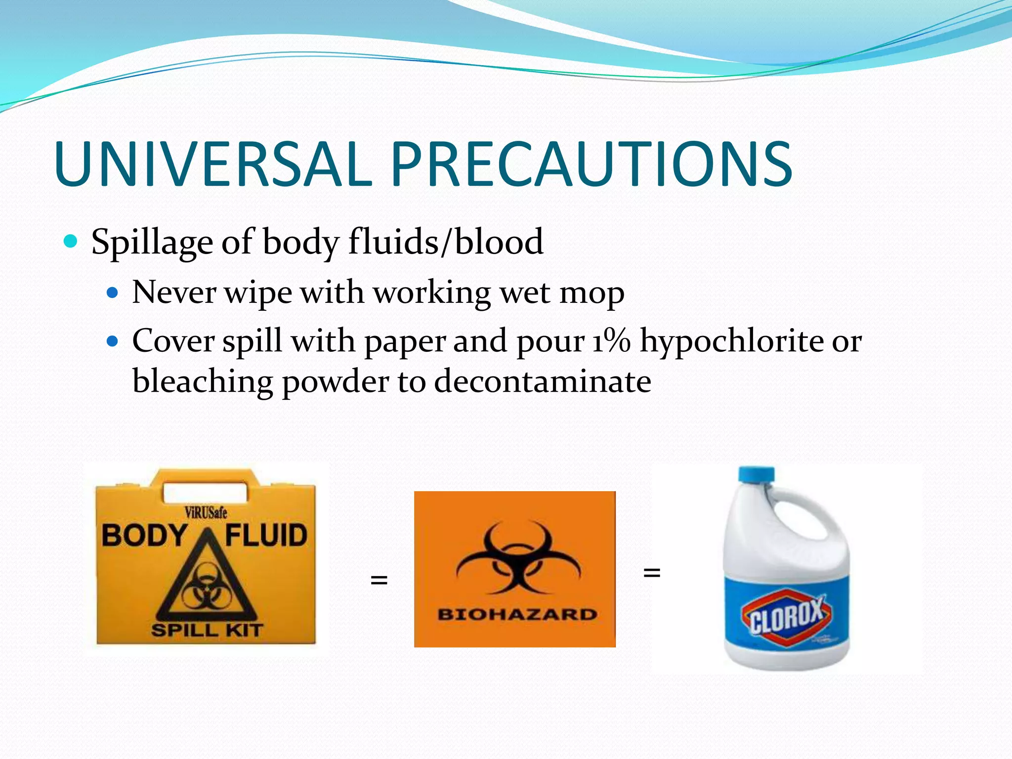 Universal precautions | PPTX
