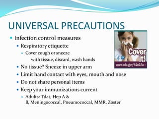 Universal precautions | PPT