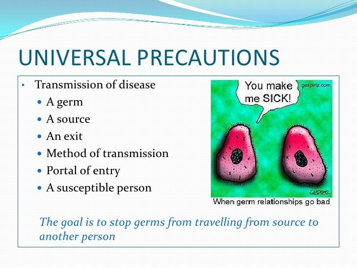 Universal precautions