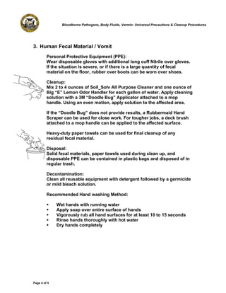 Universal Precautions | PDF