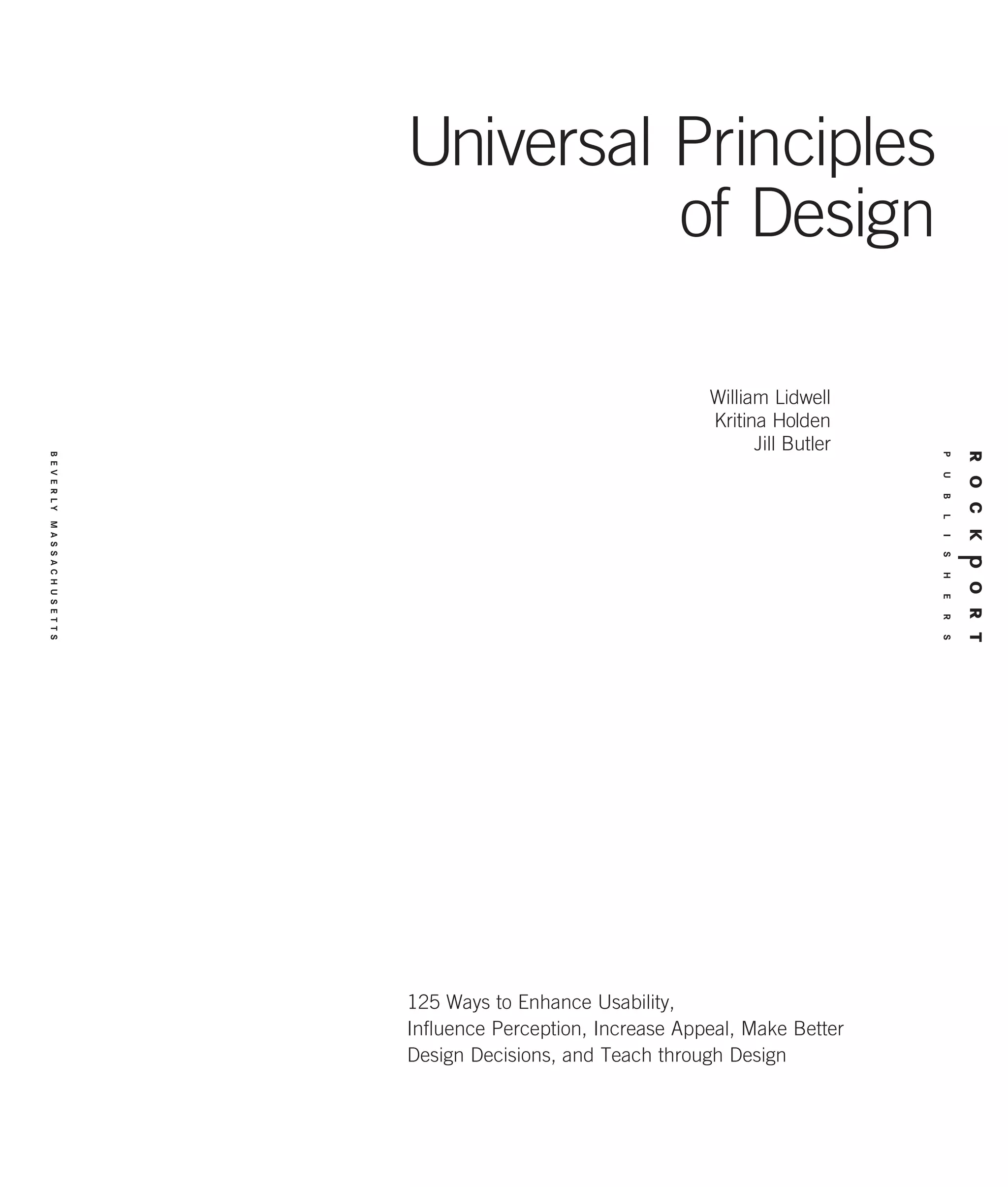 Universal principles of design | PDF