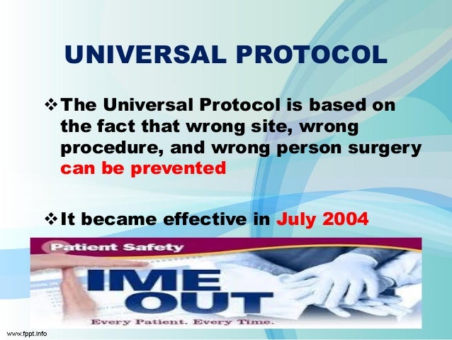 Universal Protocol
