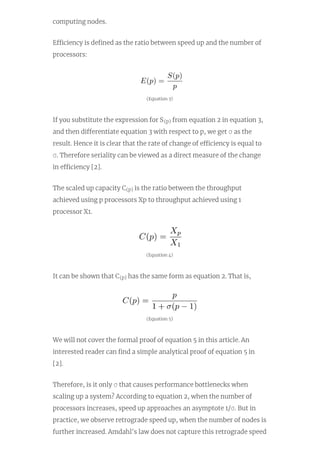 Universal Scalability Law (USL) | PDF