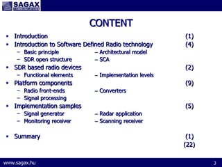 Universal software defined radio development platform | PPT