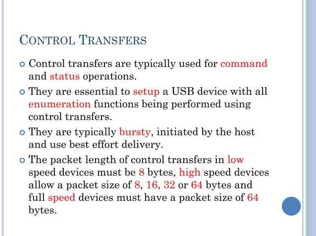 USB protocol | PDF