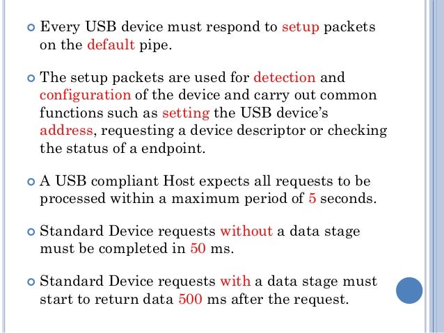 USB protocol