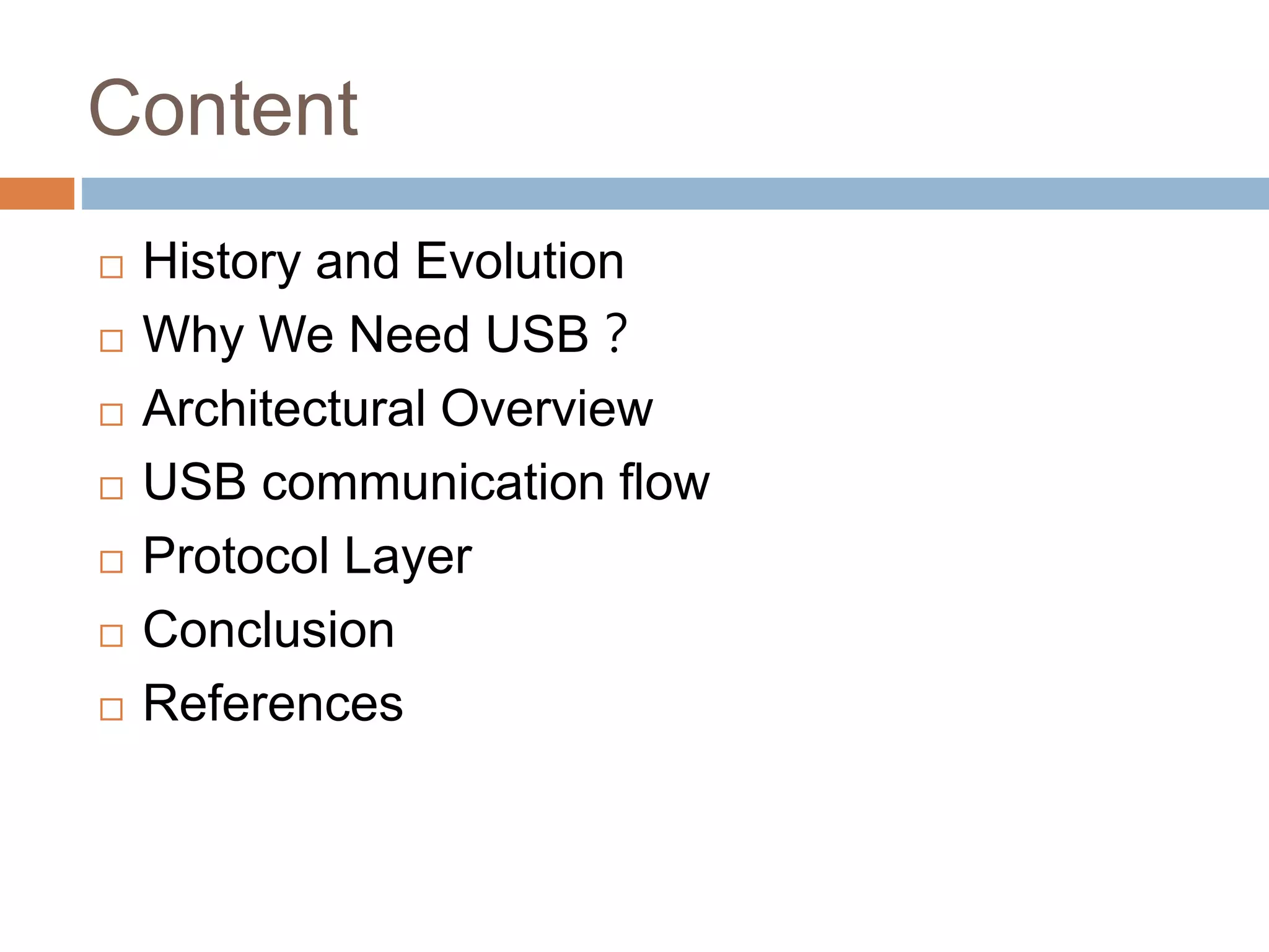 Universal Serial Bus (USB) | PPTX