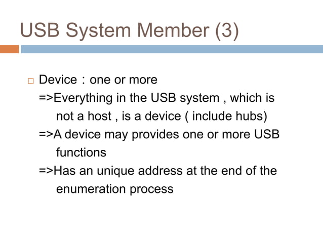 Universal Serial Bus (USB) | PPTX