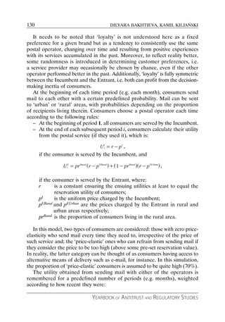 Universal service obligation and loyalty effects | PDF