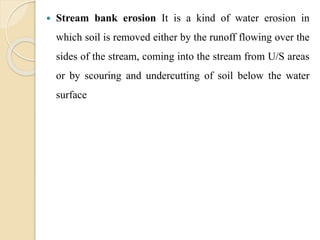 Universal soil loss equation | PPTX