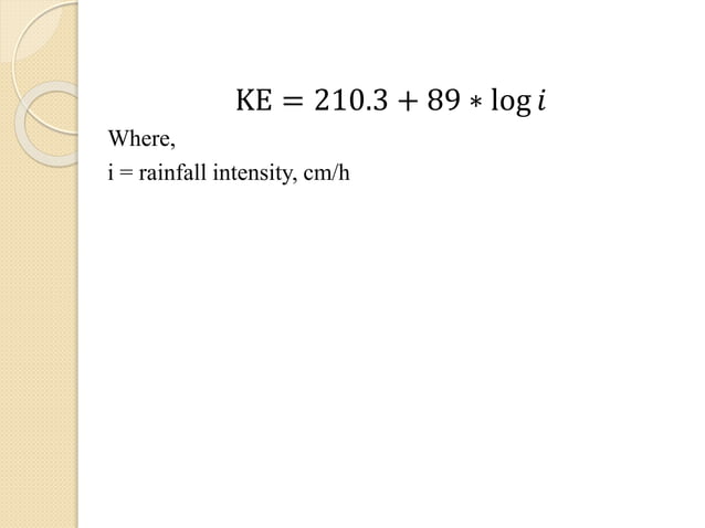 Universal soil loss equation | PPTX