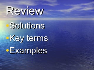 Universal solvent | PPT | Chemistry | Science