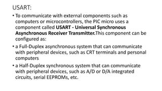Universal synchronous asynchronous receiver transmitter(usart) and AtoD Coverter | PPT