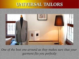 Universal tailor | PPT