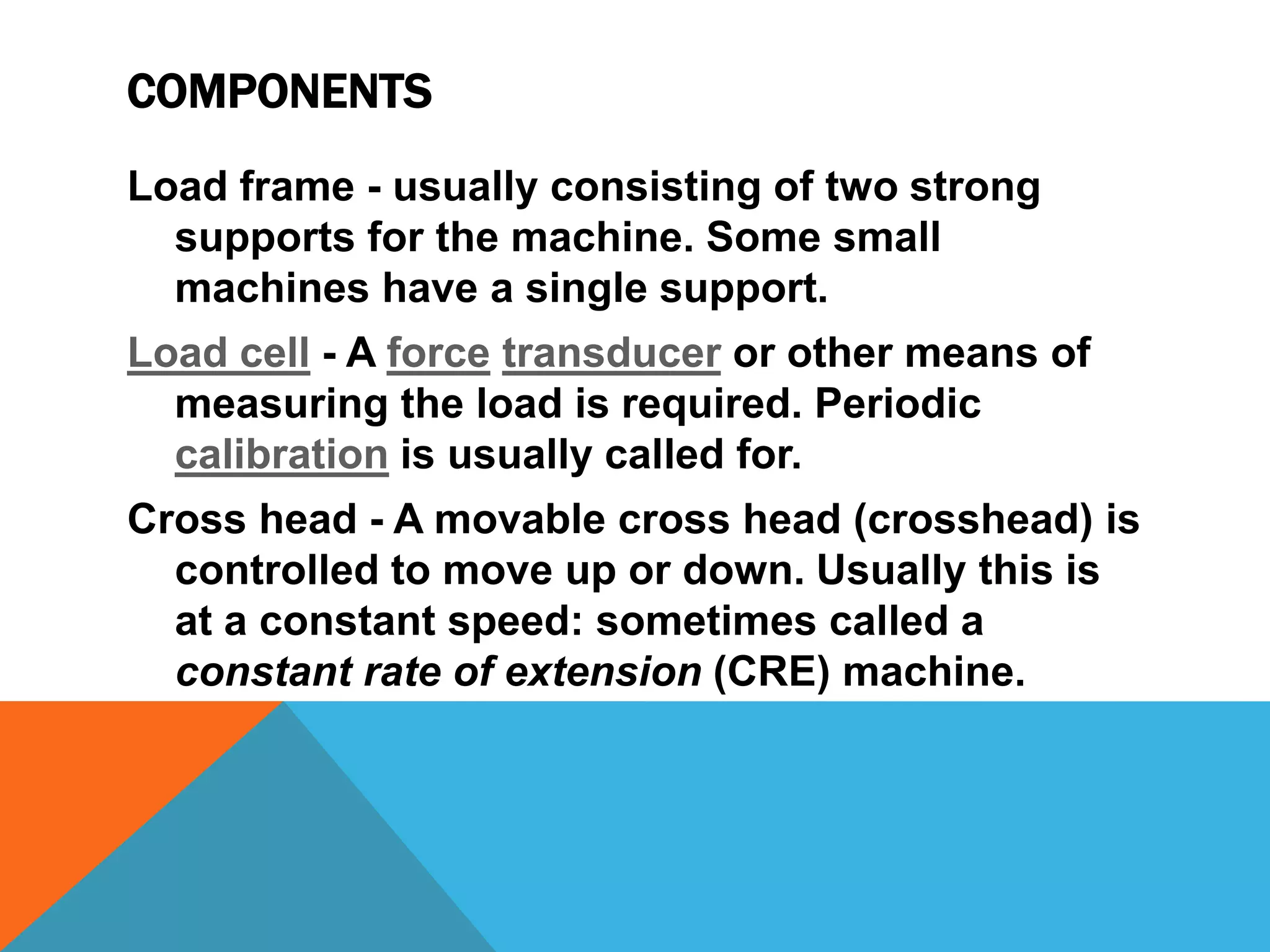Universal testing machines | PPTX