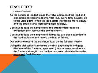 Universal testing machines | PPTX