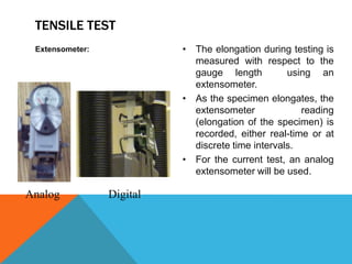 Universal testing machines | PPTX