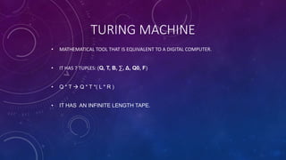 Universal Turing Machine.pptx | Computing | Technology & Computing