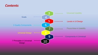 Universal usability | PPT