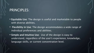 Universal usability | PPTX | Internet for Beginners | Internet