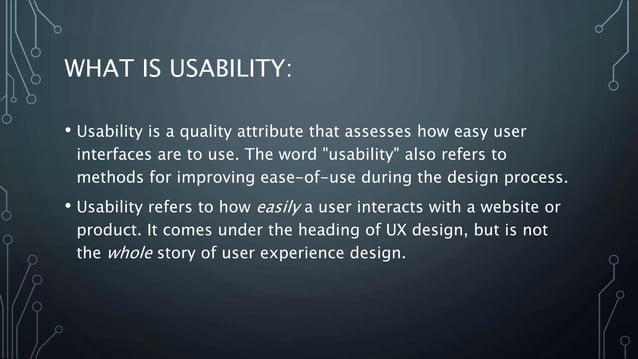 Universal usability | PPT