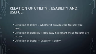 Universal usability | PPTX | Internet for Beginners | Internet
