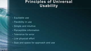 Universal usability | PPT