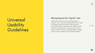 Universal Usability | PDF