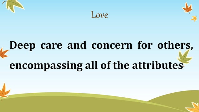 Universal values PowerPoint presentation | PPTX