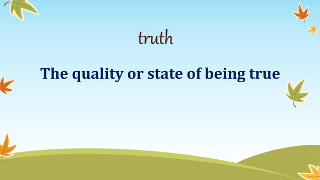 Universal values PowerPoint presentation | PPTX