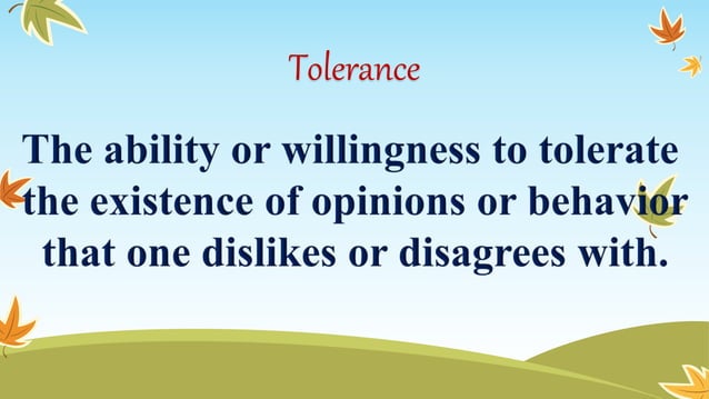 Universal values PowerPoint presentation | PPTX