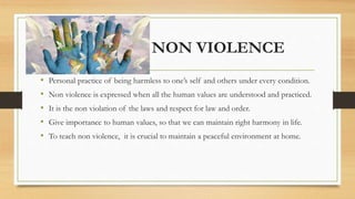 Universal values | PPTX