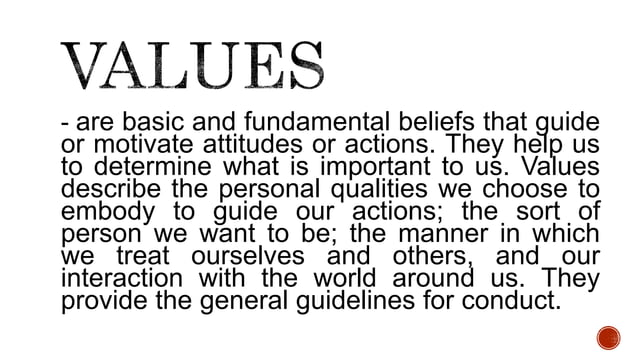 Universal values | PPTX | Family and Relationships