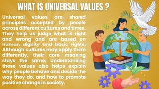 Understanding Universal Values: Core Principles Across Cultures and ...