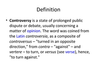 On the Controversies of the Origin & End of the Universe | PPT ...