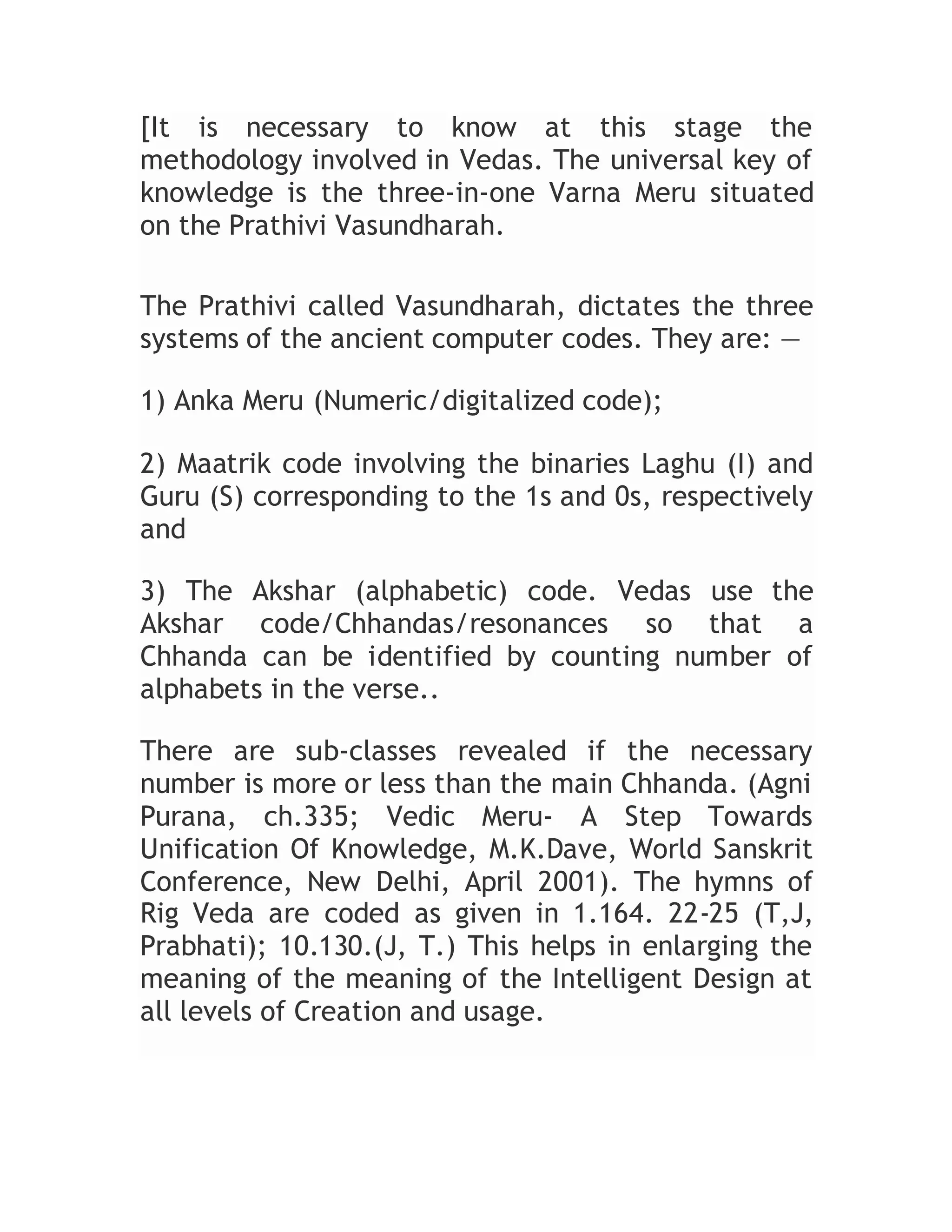 Universe creation in vedas ( google.com ) . | DOCX