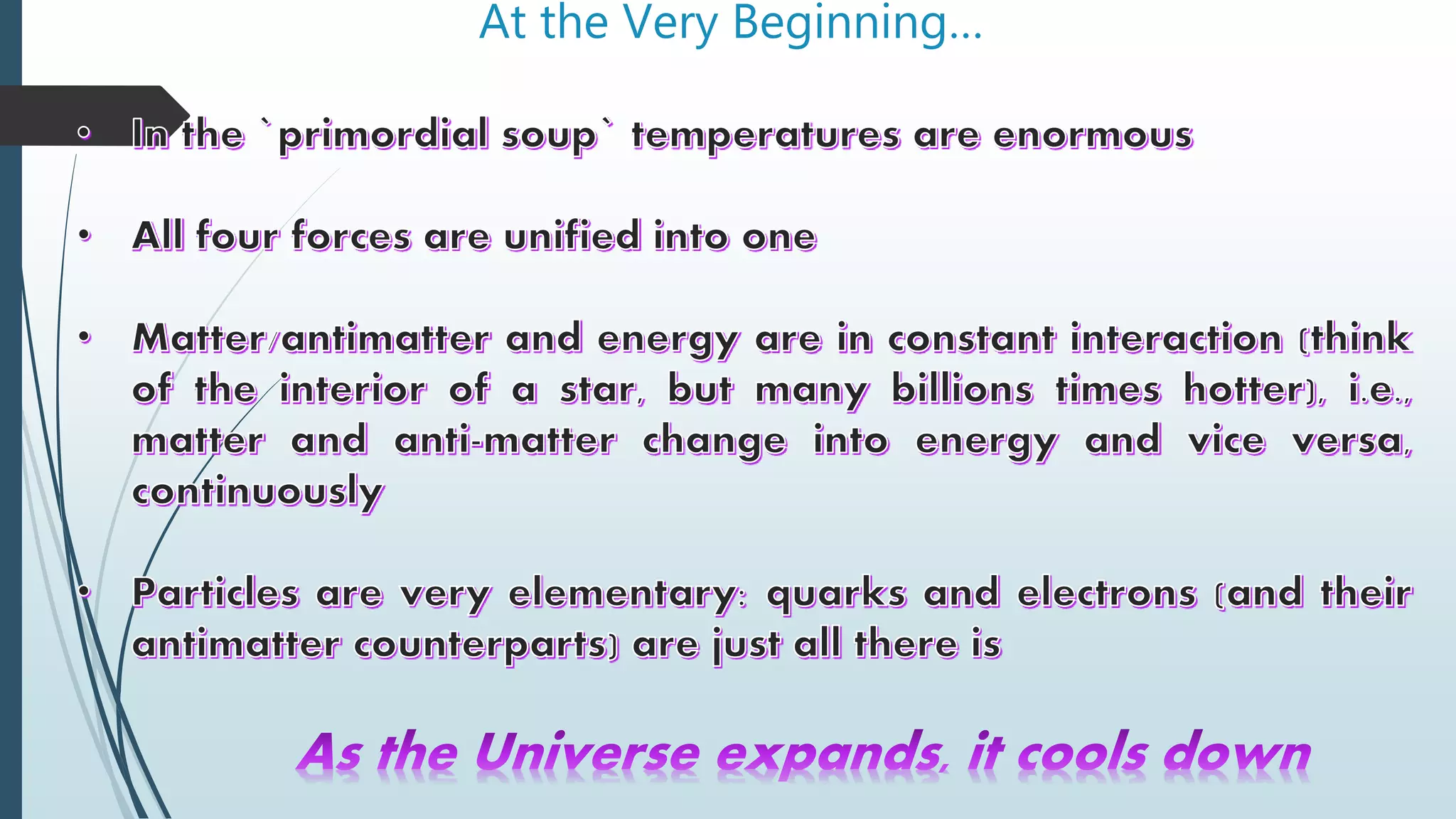 Universe and the bigbang | PPT