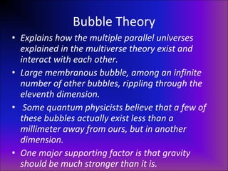 Universe Theories | PPT | Physics | Science