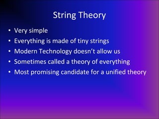 Universe Theories | PPT
