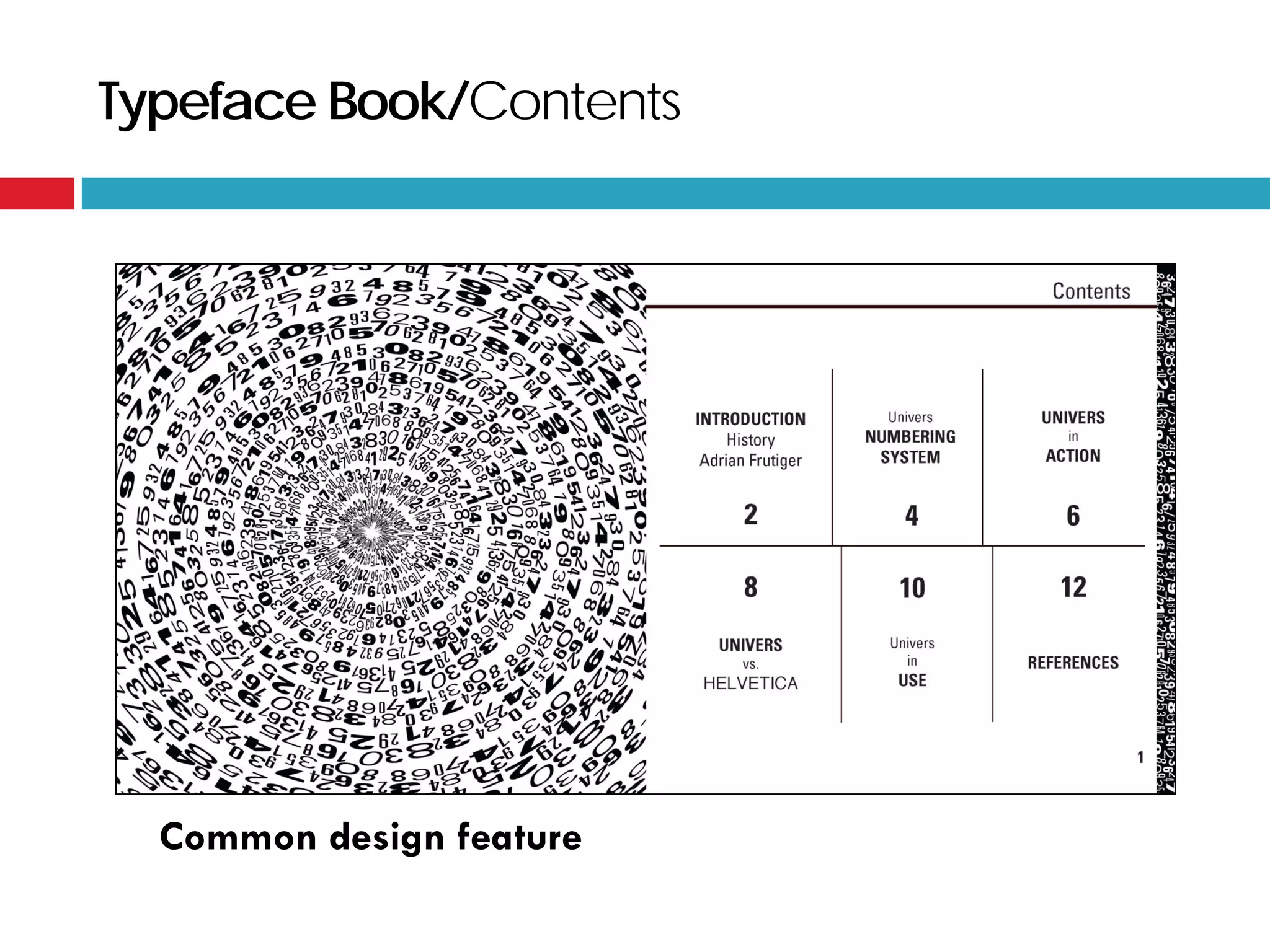 Univers Typography Book Presentation | PDF
