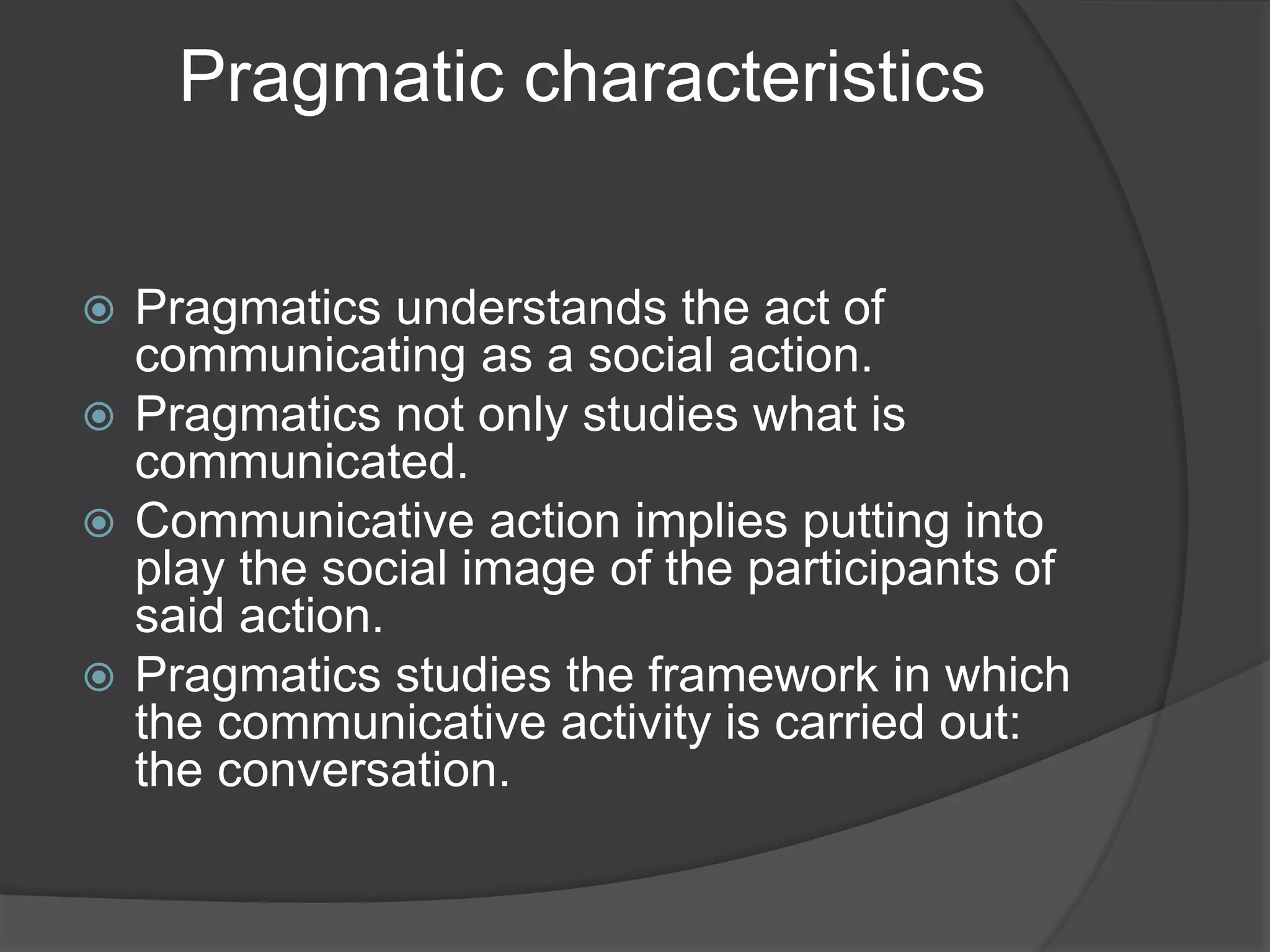 semantic and pragmatics | PPTX