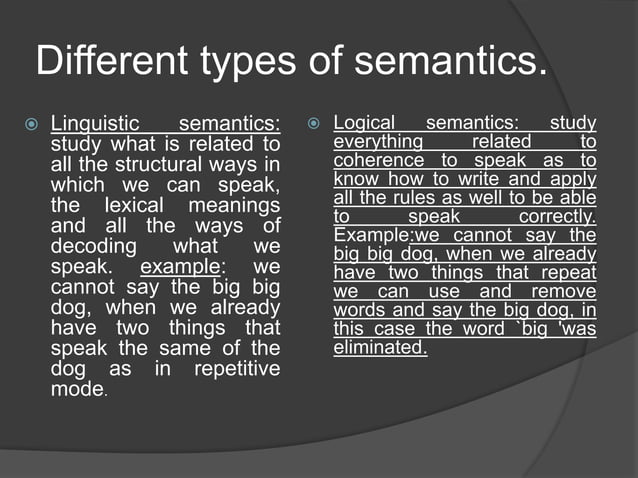 semantic and pragmatics | PPTX | Science
