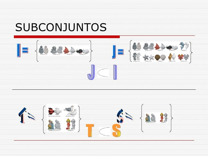 CONJUNTOS Y SUBCONJUNTOS